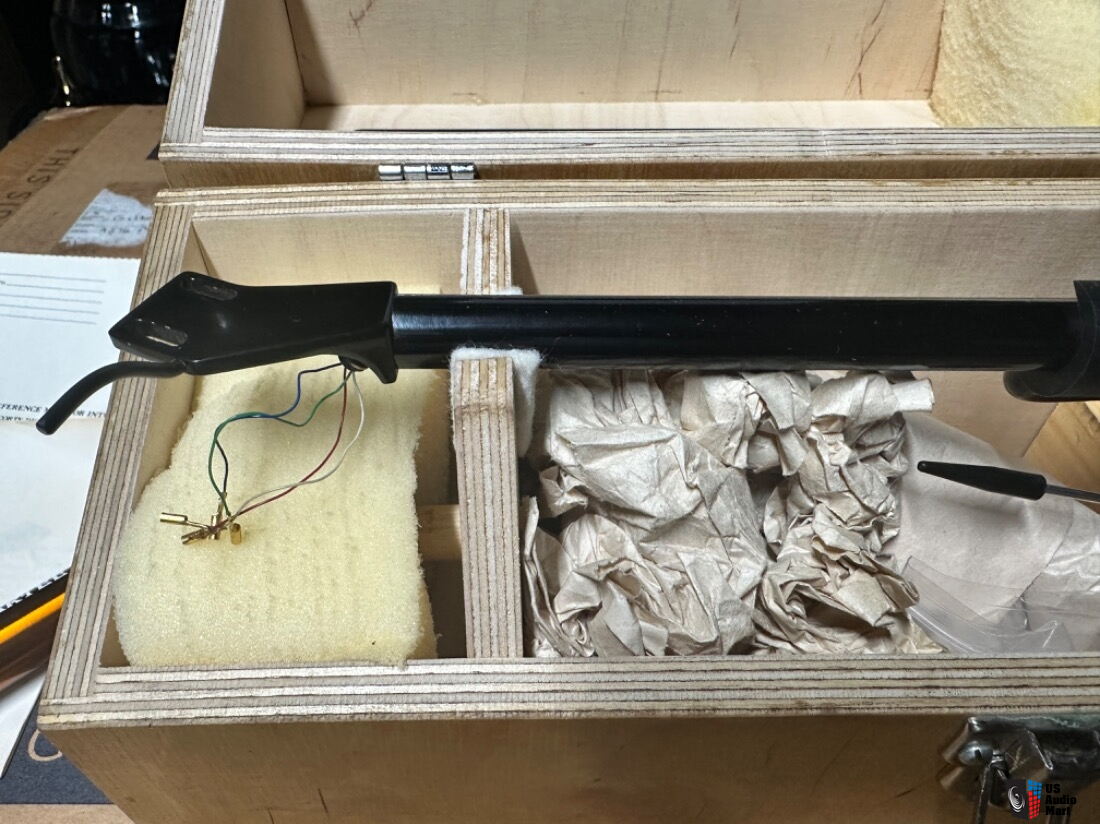 Zeta Tonearm with original box & 2 mounting collars Photo #4593563 - US ...