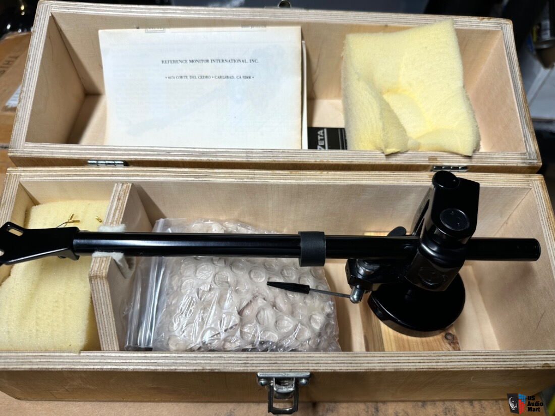 Zeta Tonearm with original box & 2 mounting collars Photo #4593557 - US ...