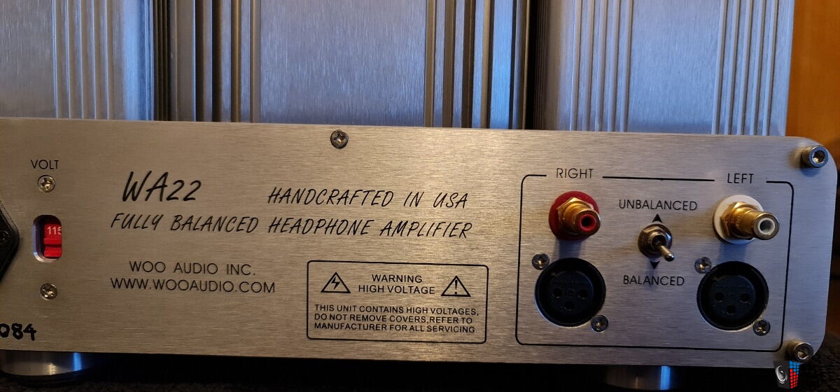 Woo Audio WA22 - Balanced Class A Tube Amplifier Photo #4594229 - US ...