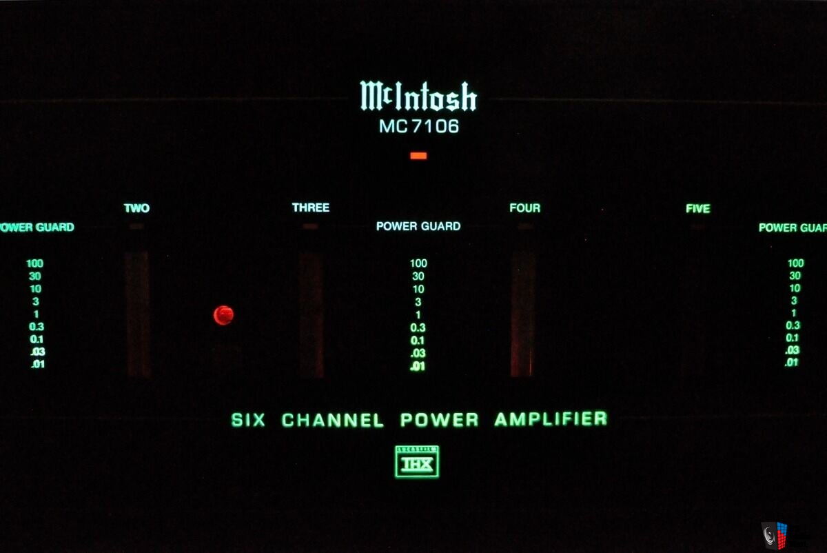 McIntosh MC7106 / 6 Channel Amplifier / Updated LED's Photo #4594522 ...