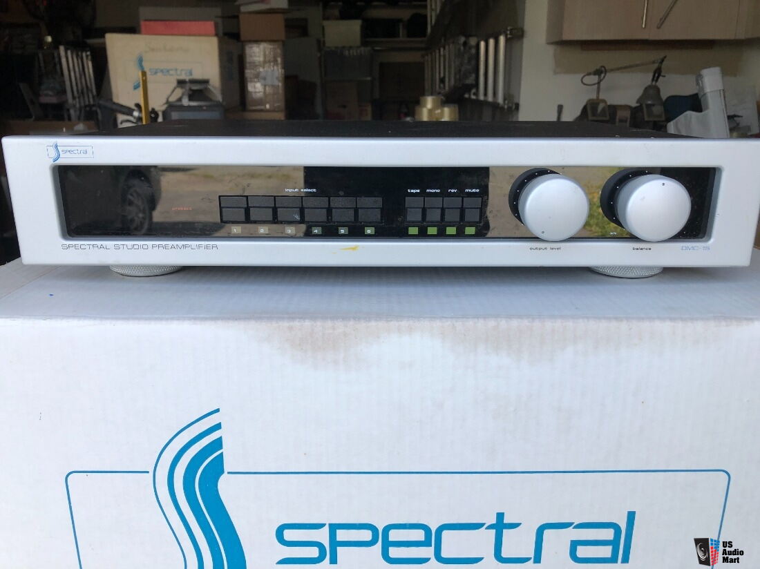 Spectral DMC-15 Preamplifier Linestage in factory packaging Photo ...