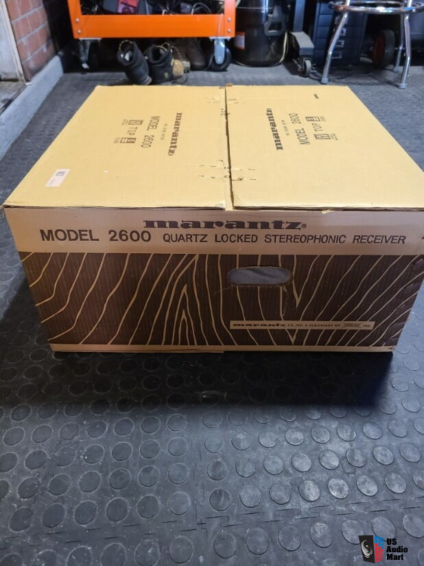 Marantz 2600 receiver with original box and manuals Photo #4595373 - US ...