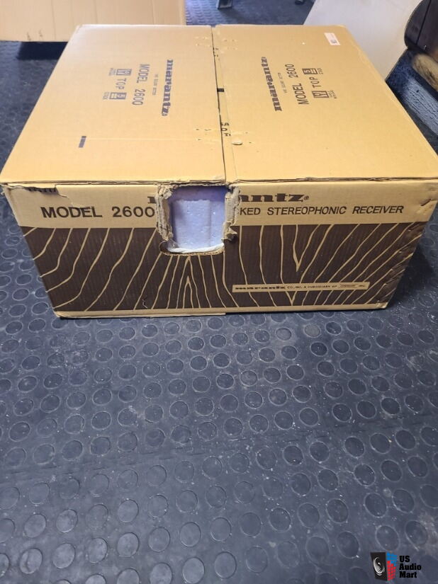 Marantz 2600 receiver with original box and manuals Photo #4595369 - UK ...