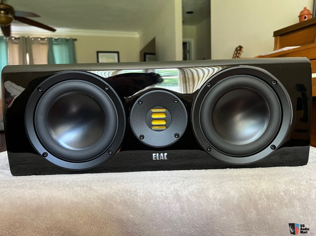 ELAC Solano Center Channel Speaker (CC 281), Gloss Black Photo #4597223 ...