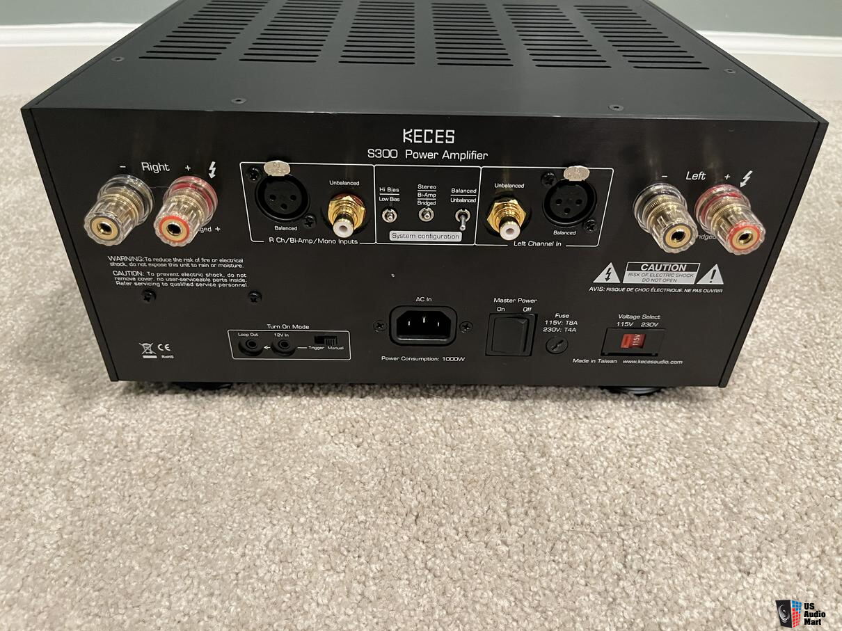 Keces S300 Power Amplifier Photo #4597402 - US Audio Mart