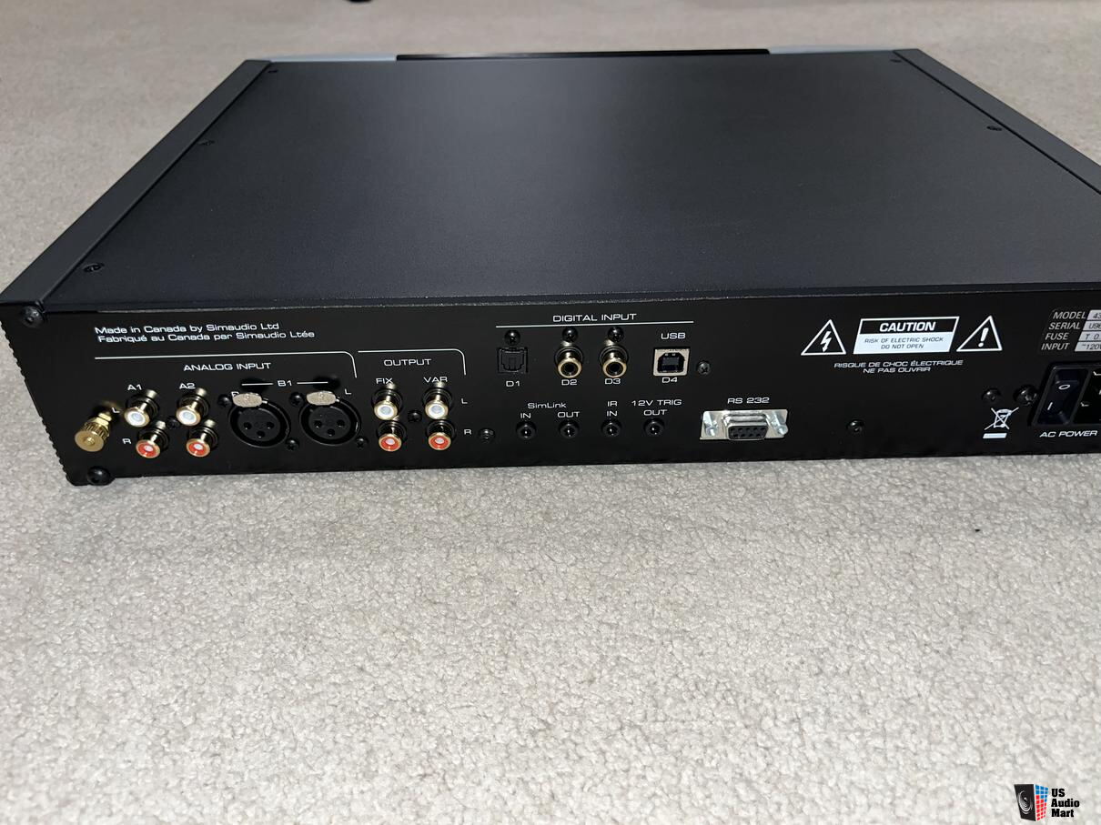 REDUCED - Simaudio Moon Neo 430 HAD Headphone Amplifier with ESS DAC ...
