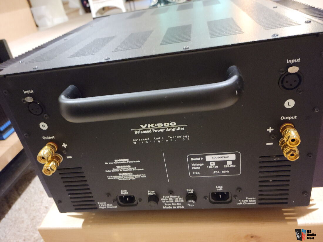 Balanced Audio Technology - BAT VK-500 w/ BAT PACKs 2-Amps FREE ...