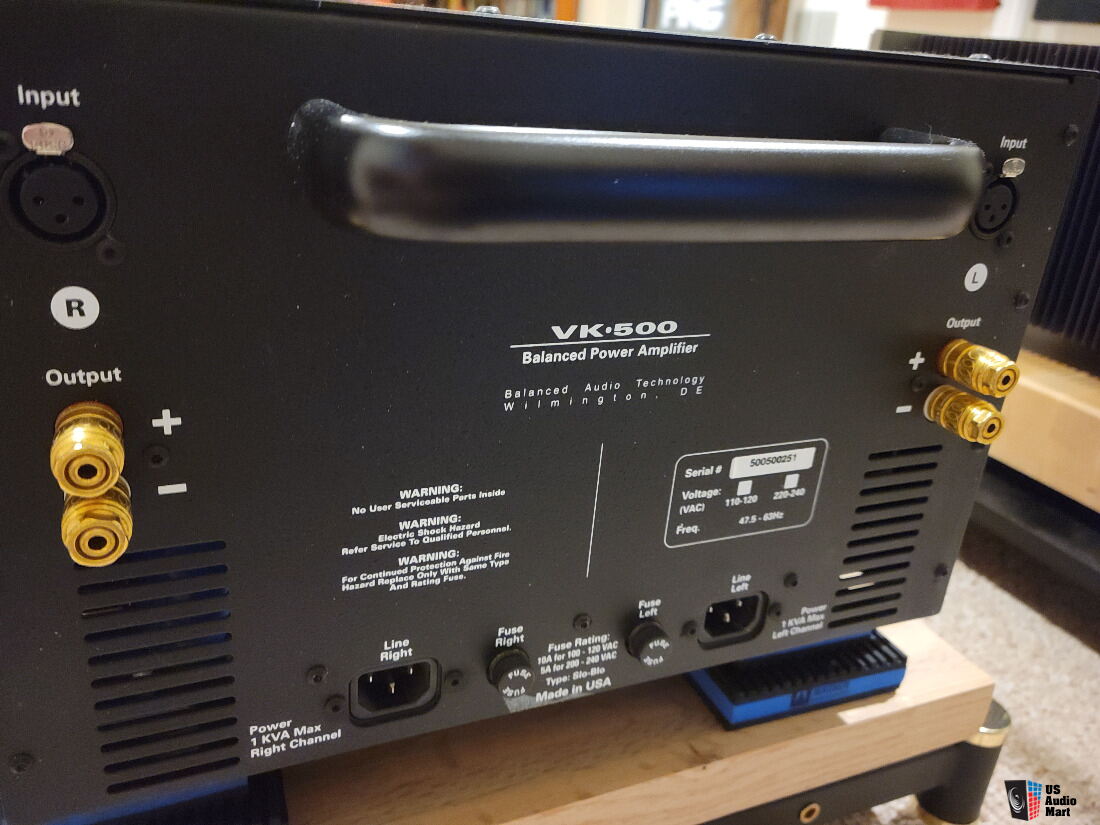 Balanced Audio Technology - BAT VK-500 w/ BAT PACKs 2-Amps FREE ...