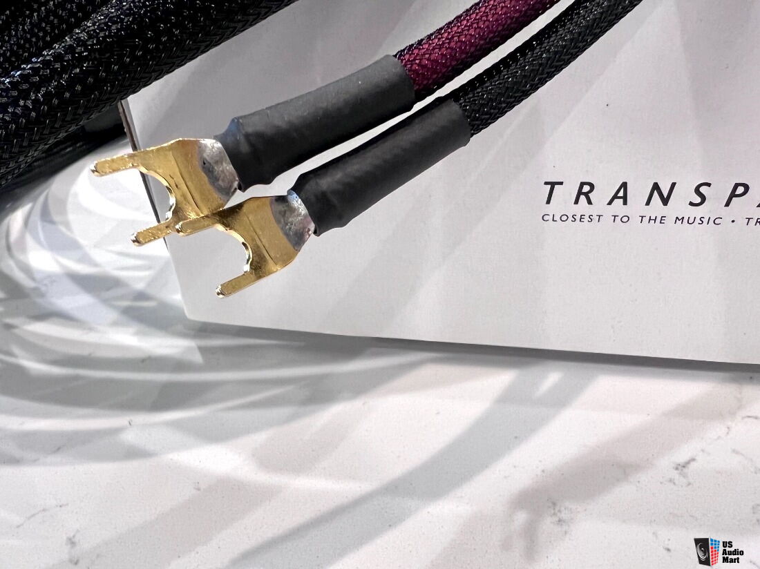 Transparent Audio Plus Speaker Cables | 15 & 24 ft | Gen 6 | Free ...