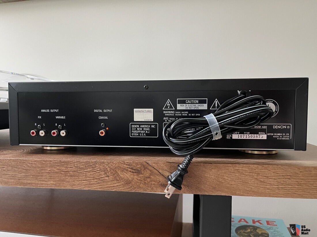 Denon DCM-420 5-disc CD player with Digital Output (Coax) Photo ...