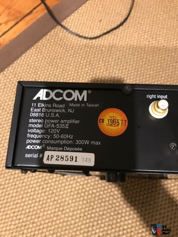 Adcom GFA 2 Amp Photo #4601628 - US Audio Mart