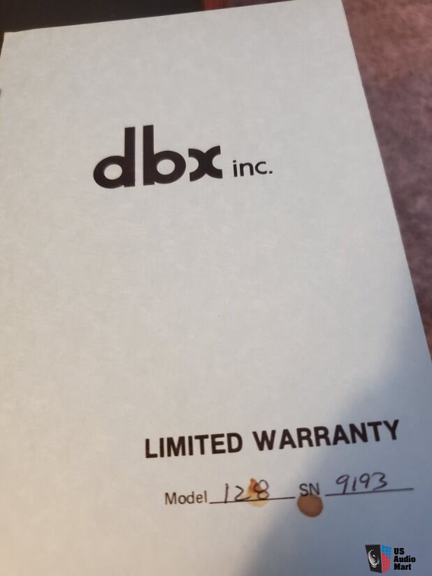 Dbx II 128 Photo #4601638 - US Audio Mart