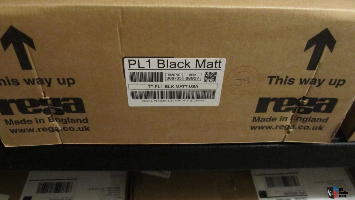 Rega PL1 Matte Black Turntable NIB For Sale - US Audio Mart