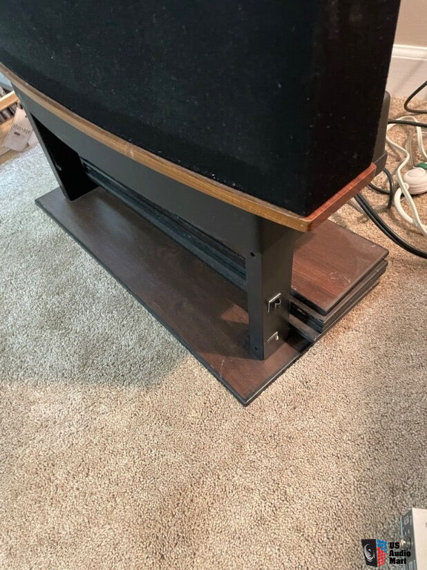 Quad ESL 63 US Monitors GC with riser stands Photo #4602096 - US Audio Mart