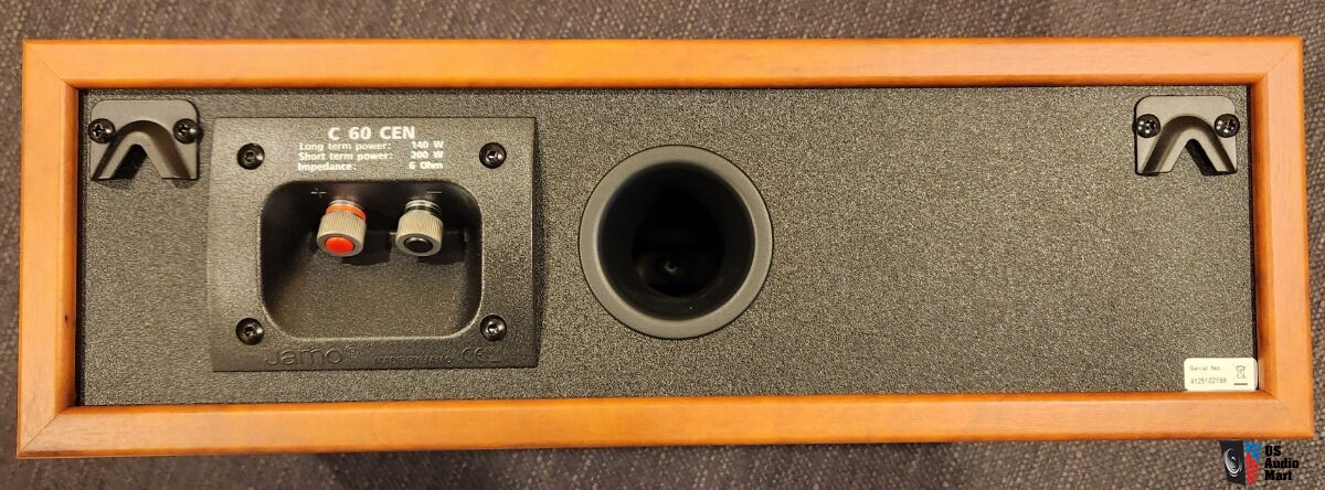 Jamo Concert C60 center channel speaker Dark Apple For Sale - US Audio Mart