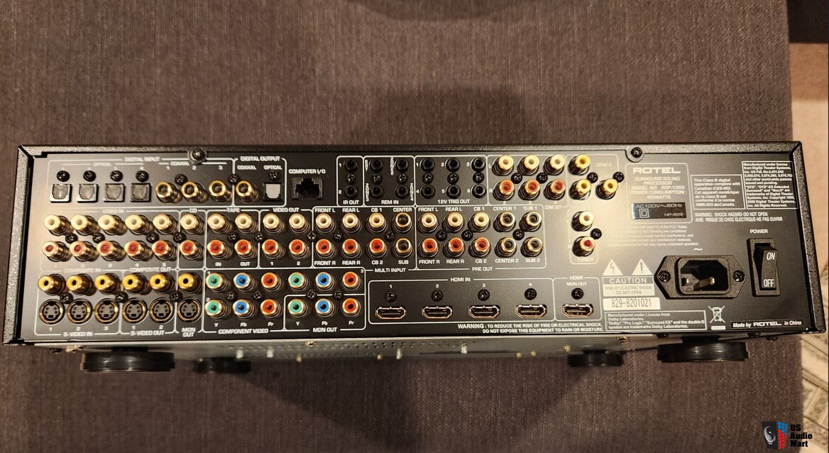 Rotel RSP-1069 AV Preprocessor Photo #4602444 - US Audio Mart