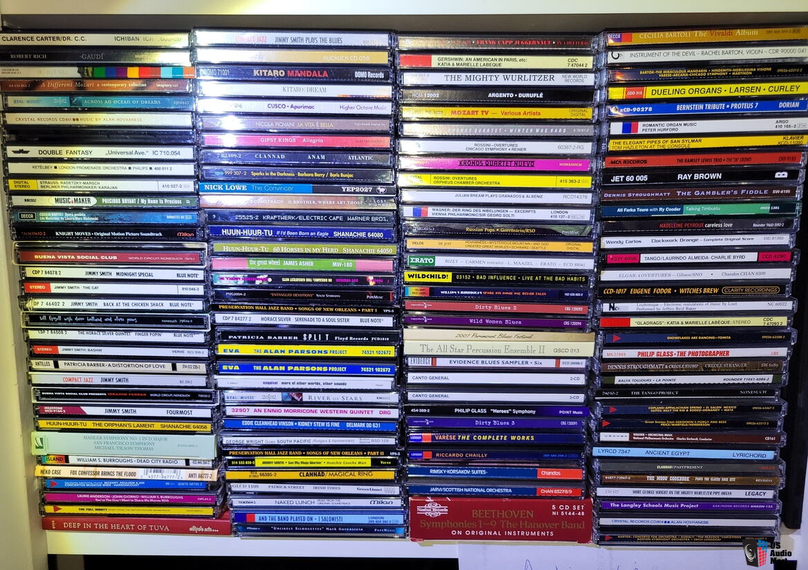 500 CDs: Assorted Mix & Genres Many Collectibles CD & DVD AUDIO Photo ...