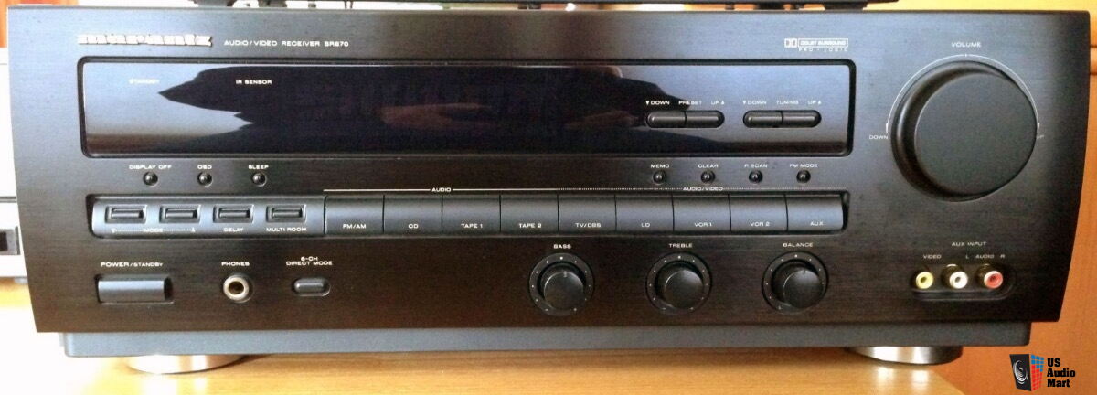 Marantz SR-870 Audio/Video Receiver with programmable remote For Sale ...