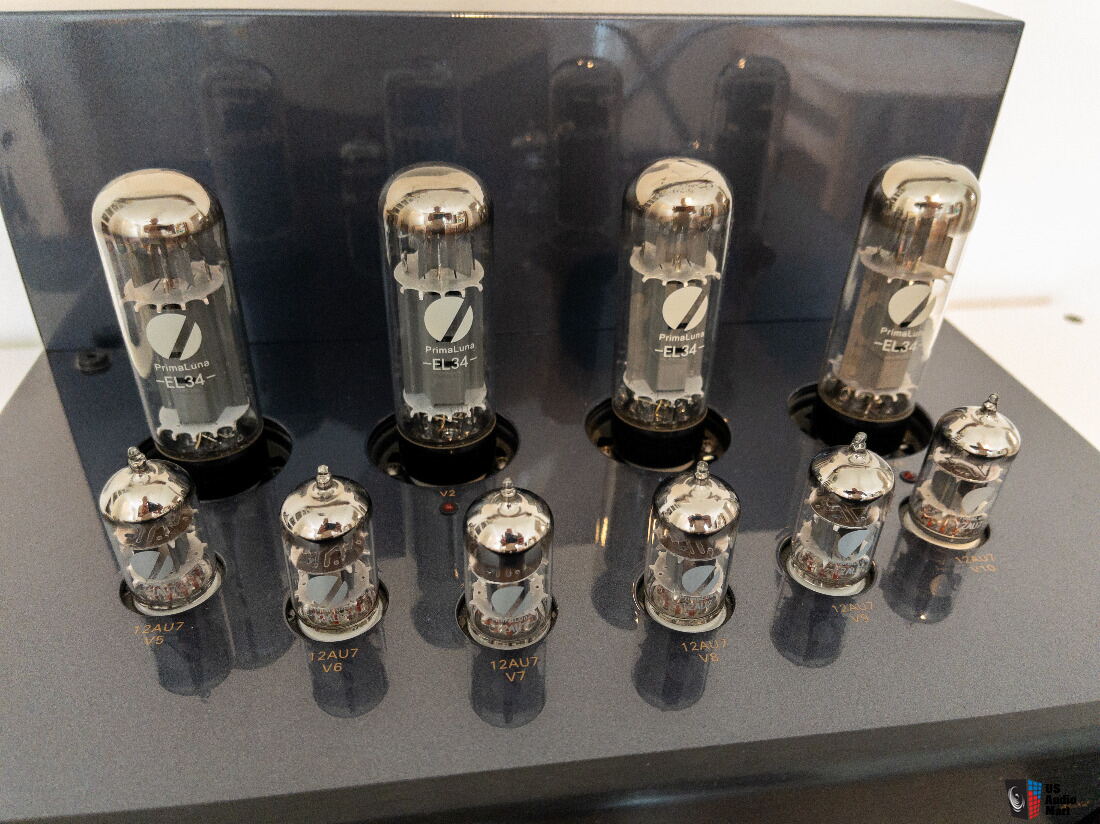 PrimaLuna EVO 300 Integrated Tube Amp - Black Photo #4603739 - US Audio ...