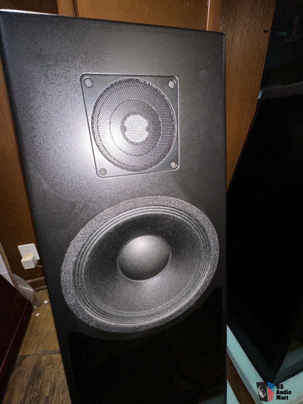 Talon Raven C speakers with original shipping crates. Piano Black Photo ...