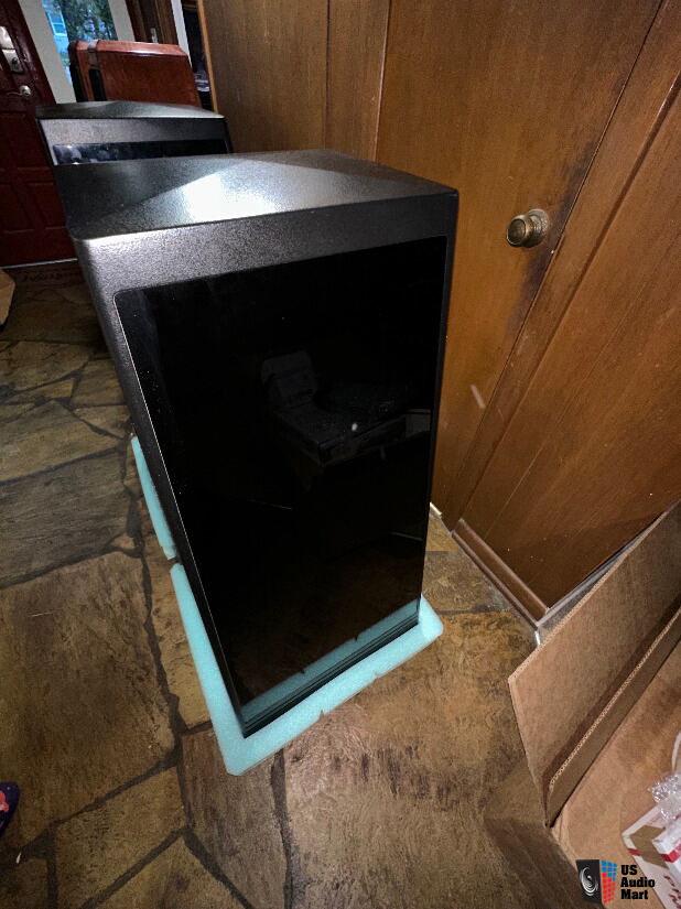Talon Raven C speakers with original shipping crates. Piano Black Photo ...
