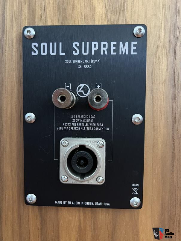 Zu Audio Soul Supreme Walnut Photo #4603891 - US Audio Mart
