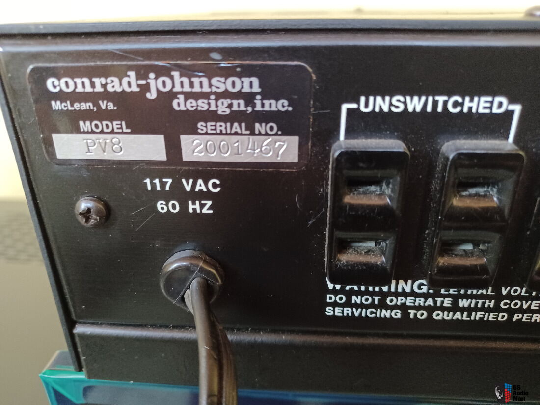 Conrad Johnson PV8 Photo #4604965 - US Audio Mart