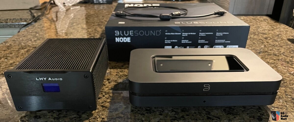Bluesound Node N130 with LHY Linear Power Supply Upgrade Photo #4605526 ...