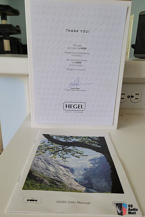 Hegel Music Systems H590 integrated amplifier Photo #4605869 - US Audio ...