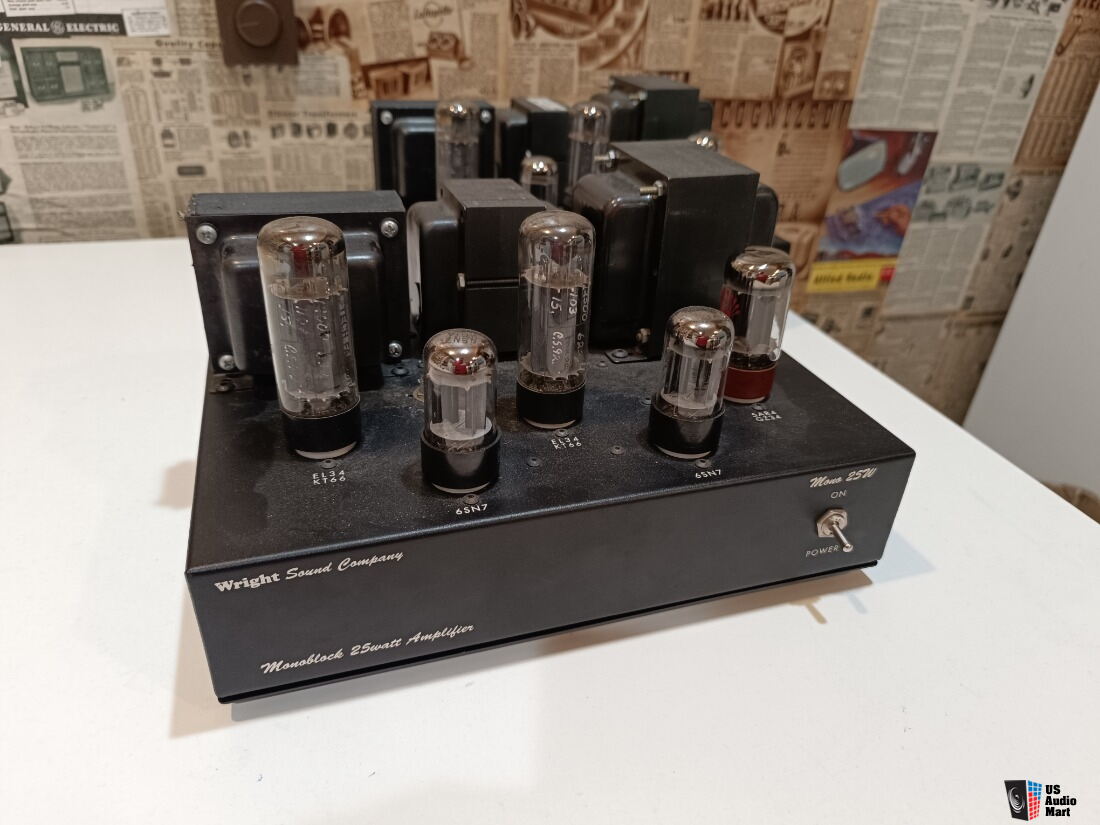 Wright Sound Monoblock 25W Amplifiers Photo #4608404 - US Audio Mart
