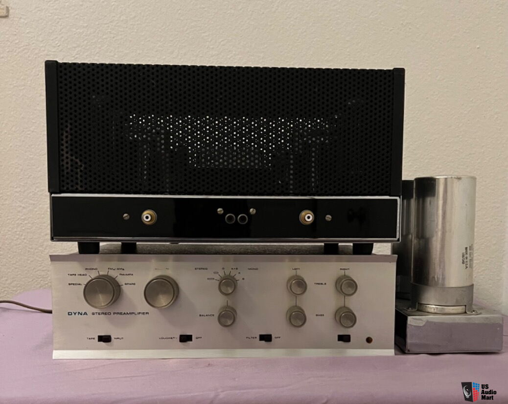Dynaco ST-70 amp with matching DYNA pas preamp, excellent working ...