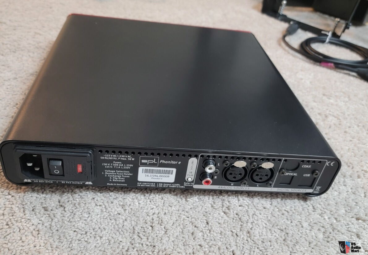 SPL Phonitor E (Red Finish) Photo #4608841 - US Audio Mart