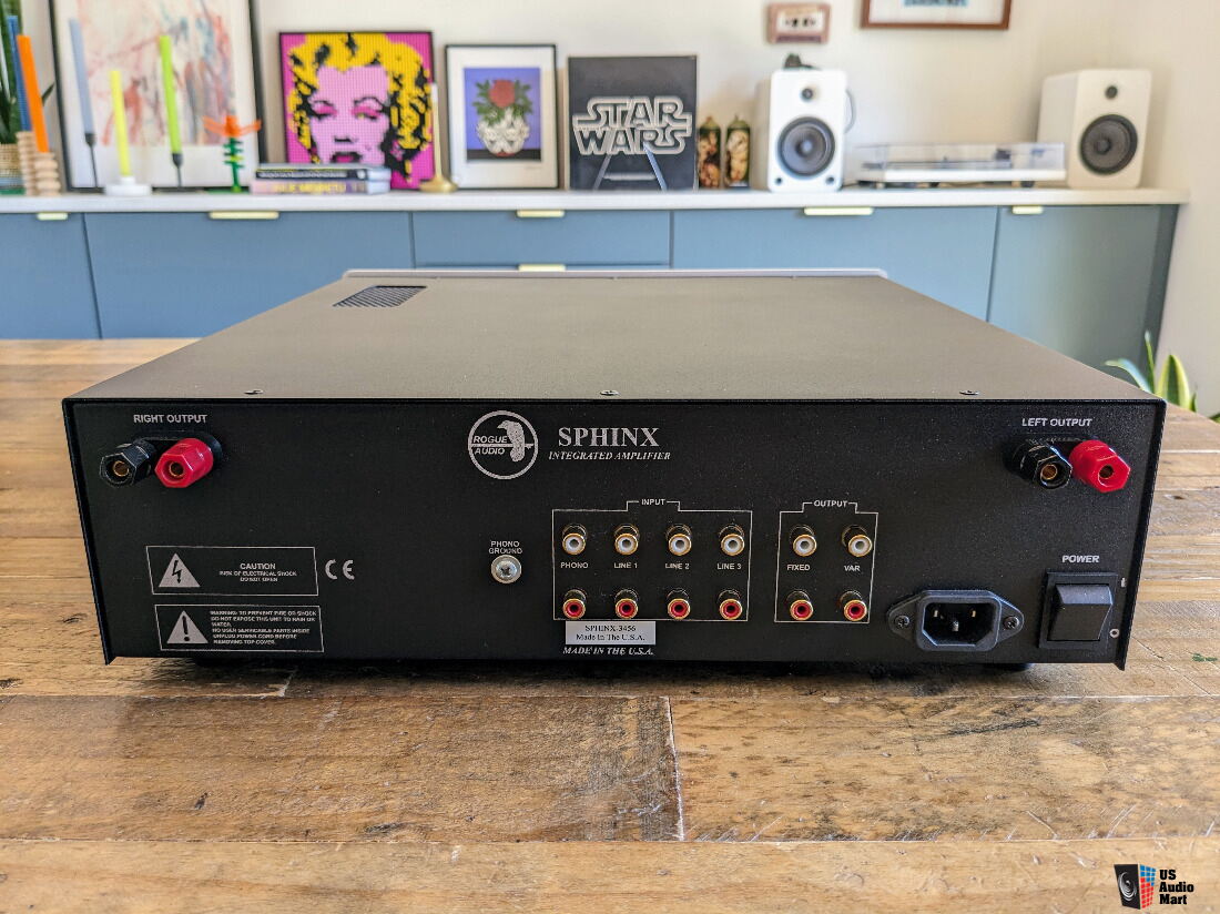 Rogue Audio Sphinx v3 Integrated Amplifier Photo #4609130 - US Audio Mart