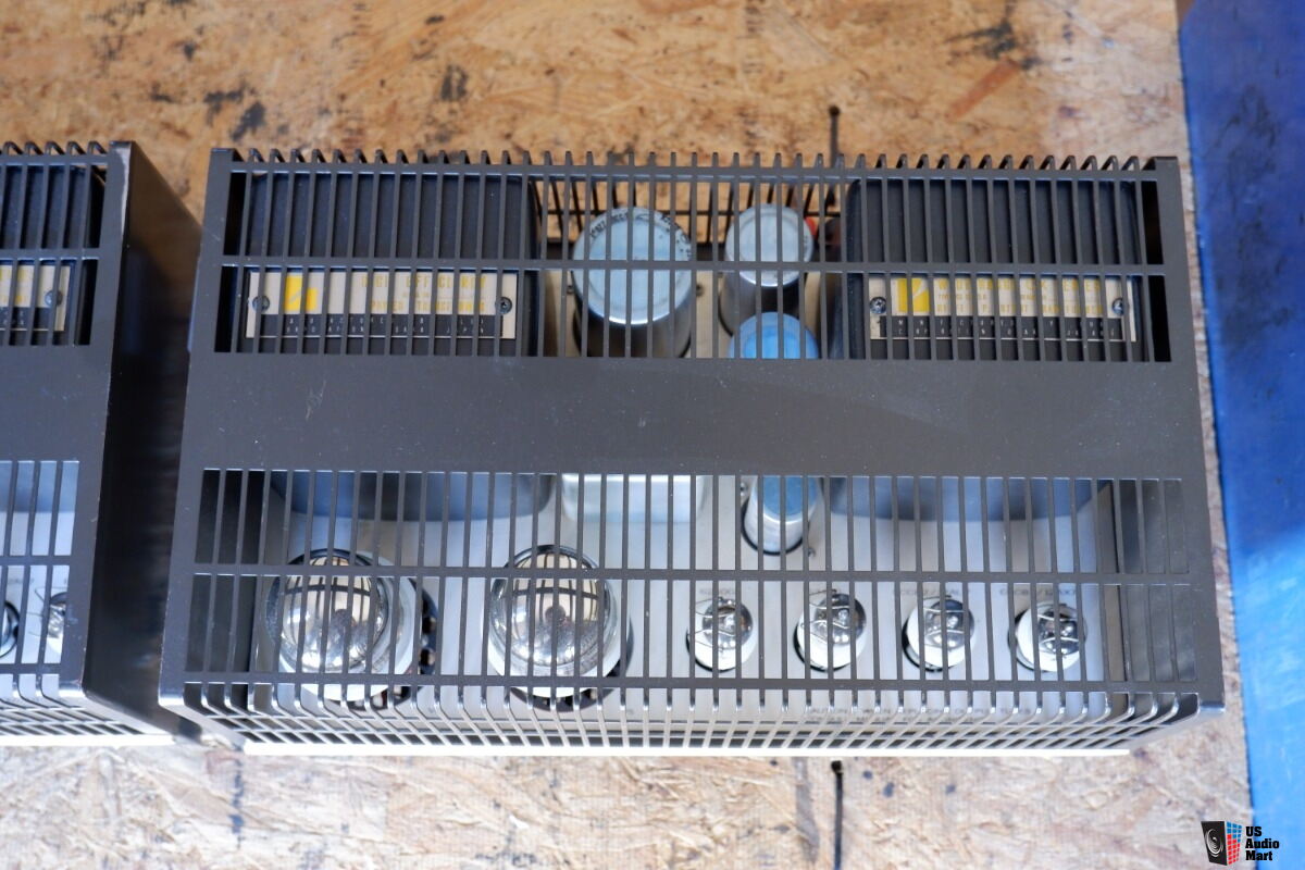 Luxman MB3045 Monoblock Power Amplifier (Pair) modified for KT88 ...