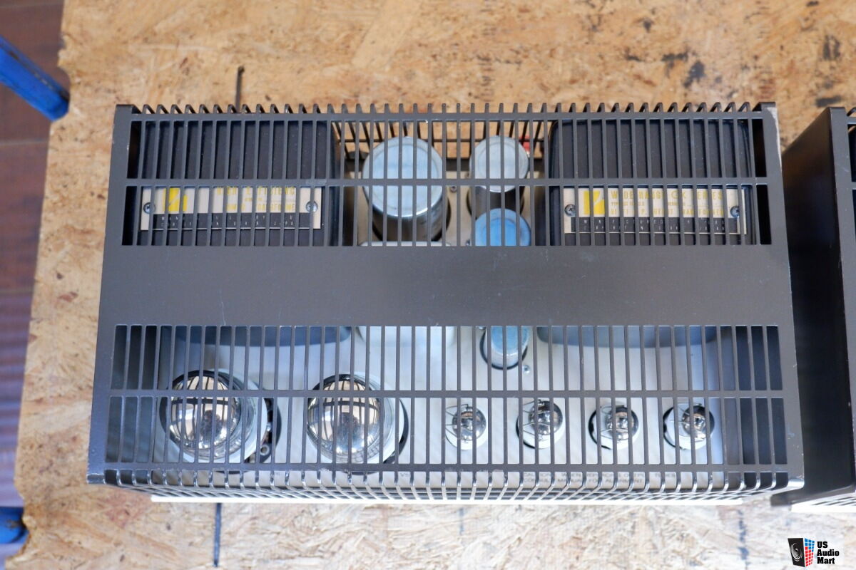 Luxman MB3045 Monoblock Power Amplifier (Pair) modified for KT88 ...