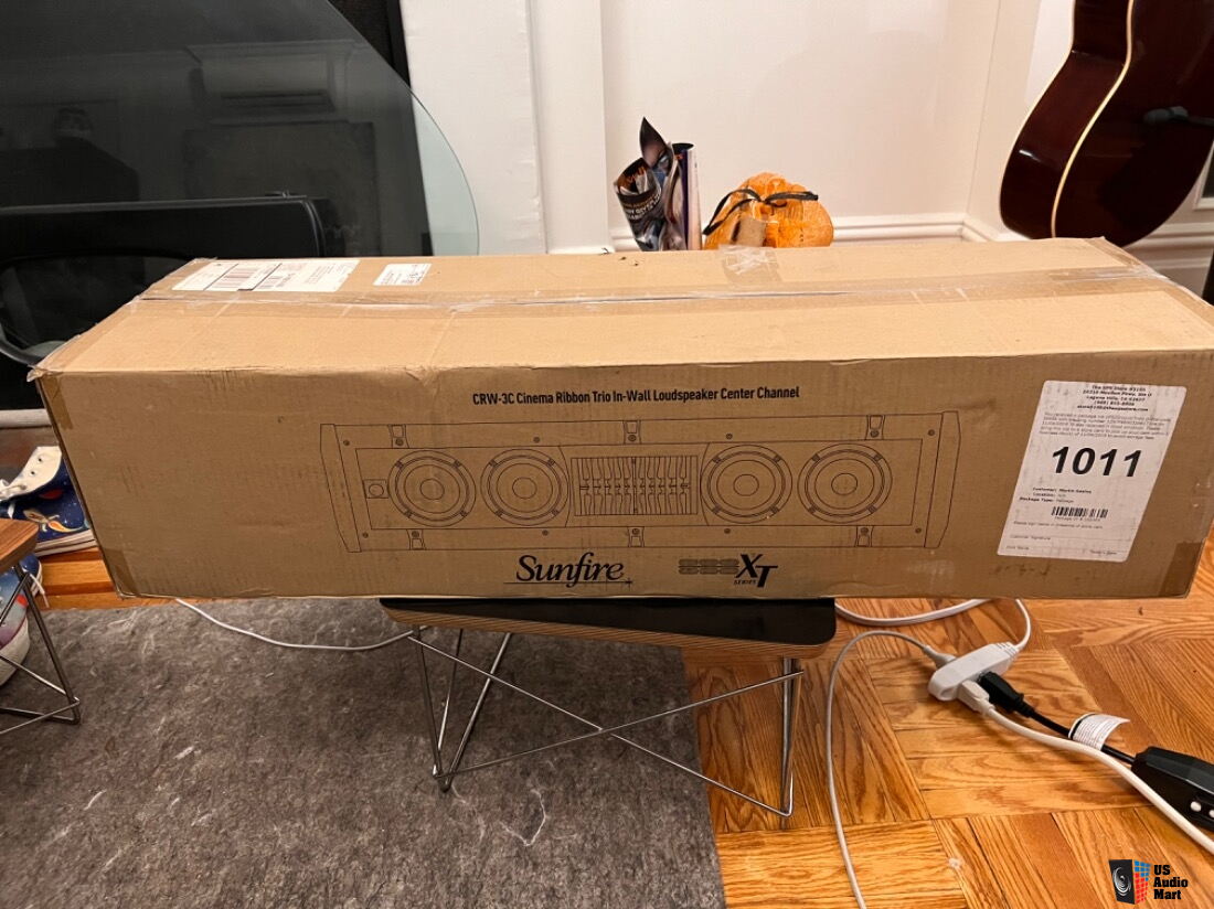 Sunfire CRW-3C Ribbon Trio In-Wall Center Channel Photo #4610669 - US ...
