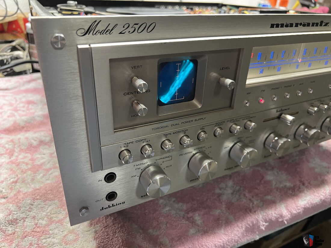 Marantz 2500 Receiver 250WPC Restored, Recapped, Serviced, LEDs Photo ...