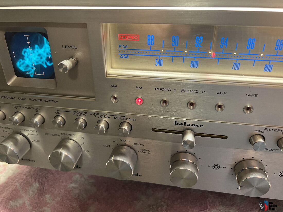 Marantz 2500 Receiver 250WPC Restored, Recapped, Serviced, LEDs Photo ...