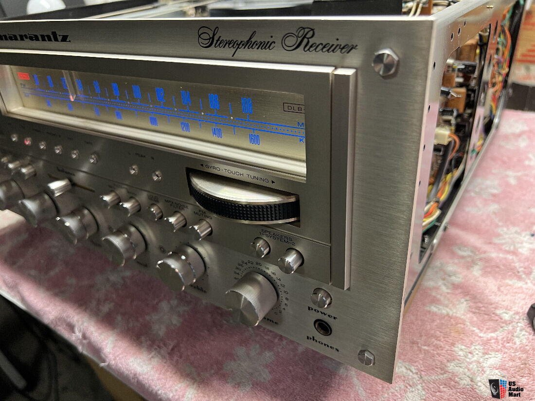 Marantz 2500 Receiver 250WPC Restored, Recapped, Serviced, LEDs Photo ...