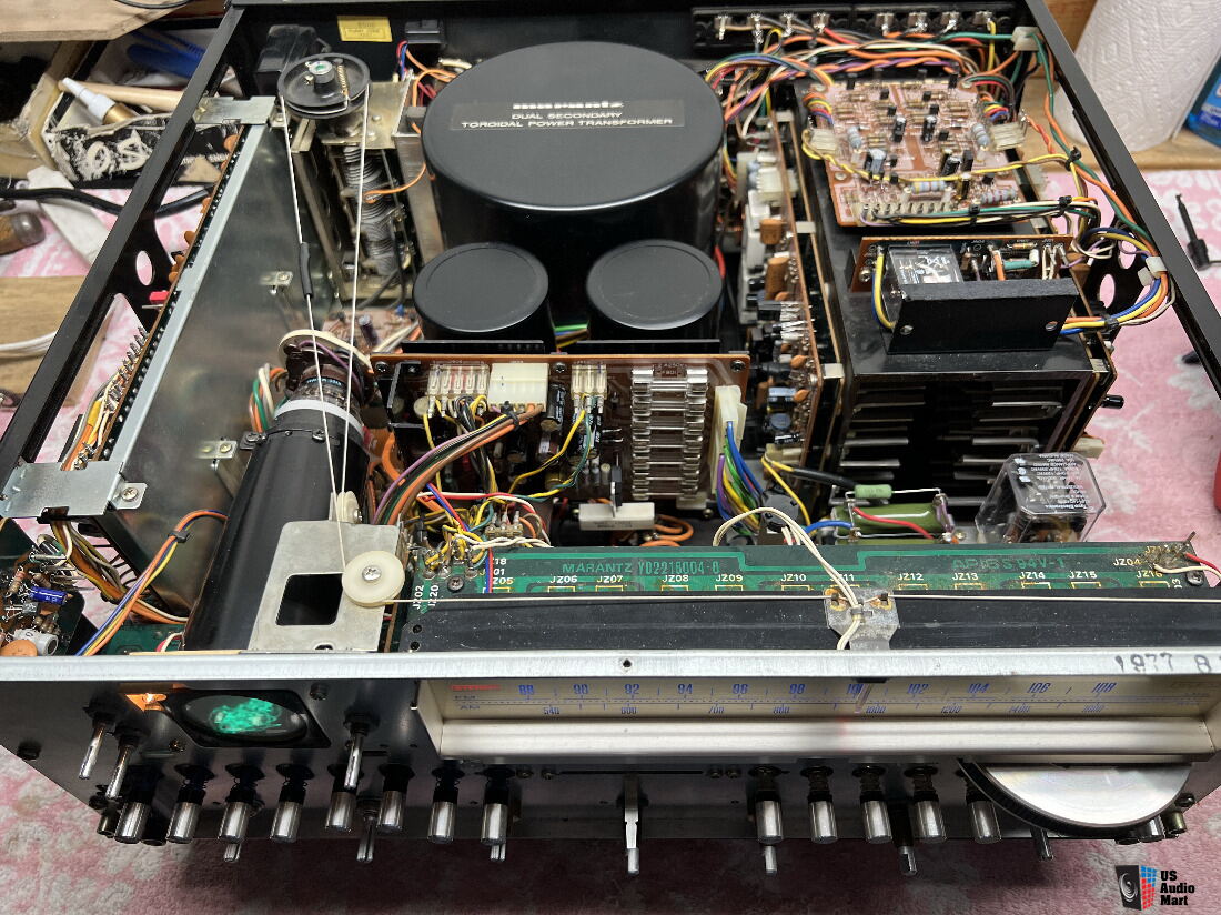 Marantz 2500 Receiver 250WPC Restored, Recapped, Serviced, LEDs Photo ...
