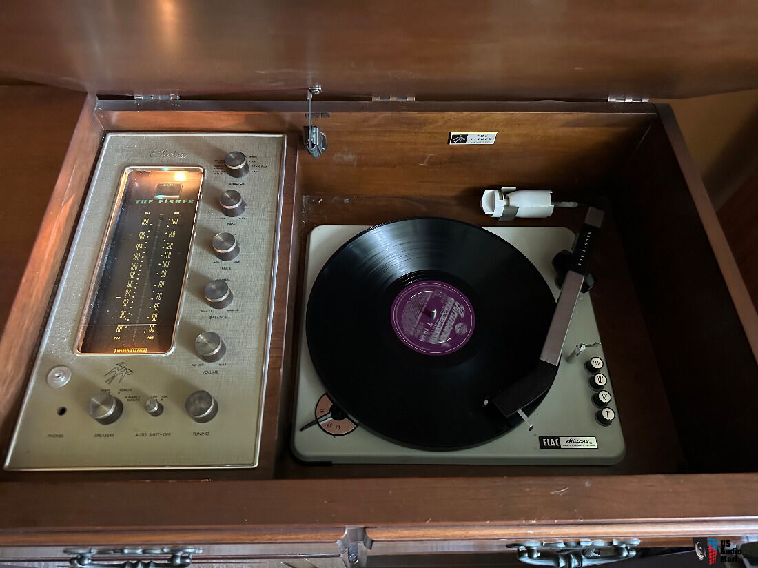 The Fisher Electra VIII console in working condition with 49-T, 49-A ...