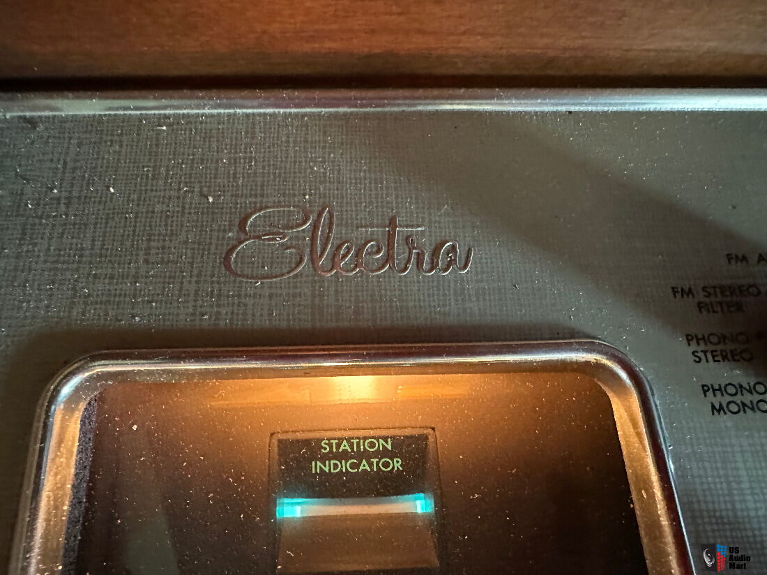 The Fisher Electra VIII console in working condition with 49-T, 49-A ...