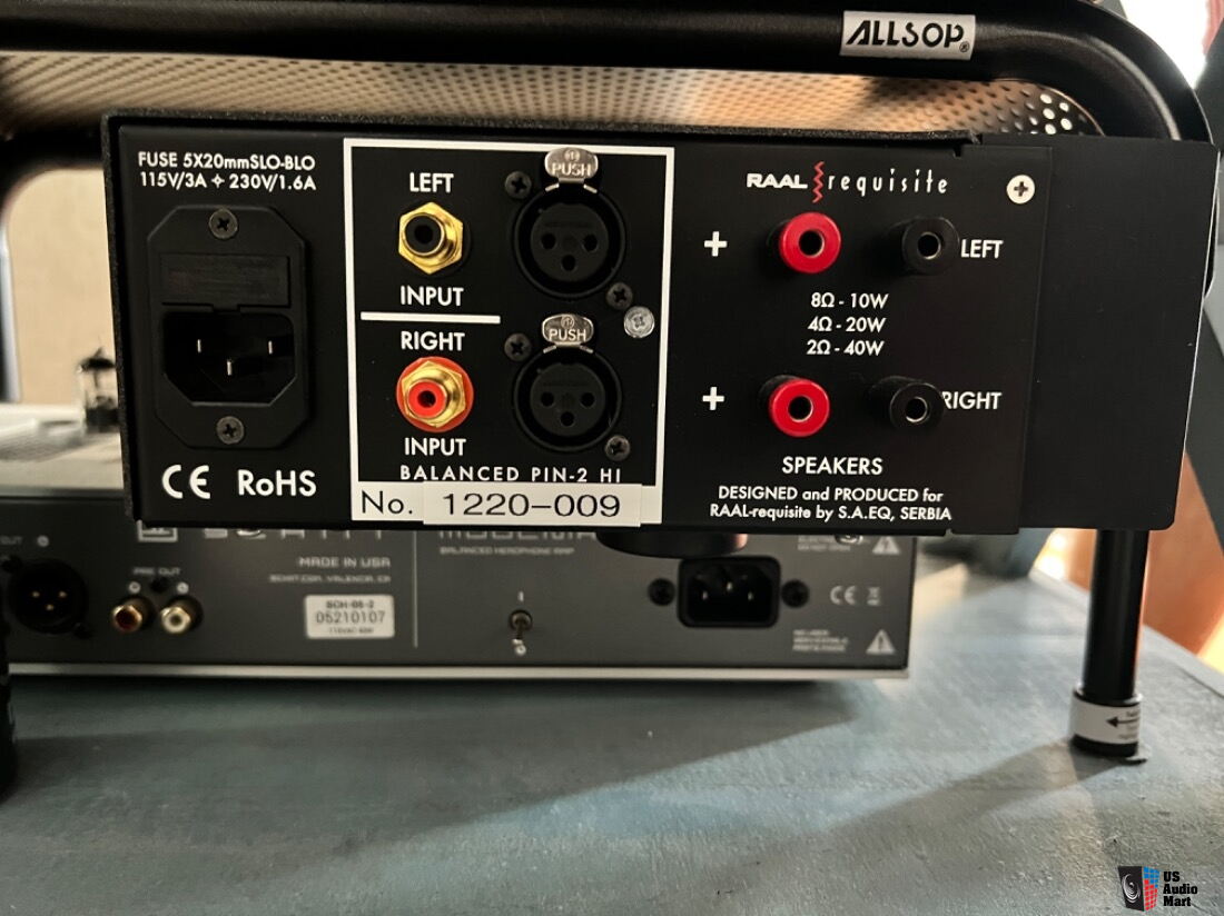 Raal HSA-1B amplifier - TOTL performance for Abyss 1266 and Raal ribbon ...