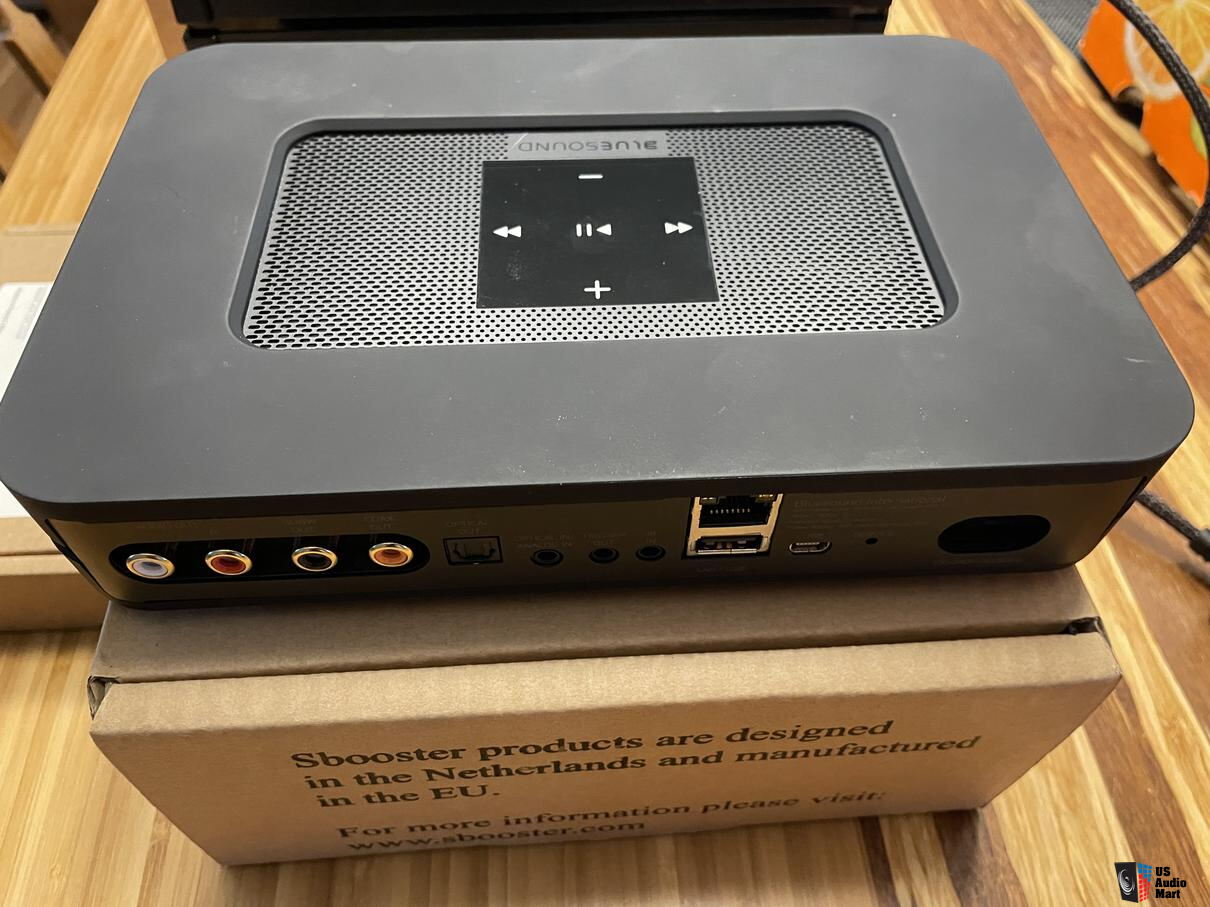 Bluesound Node 2i with Sbooster Power Supply Photo #4612762 - US Audio Mart