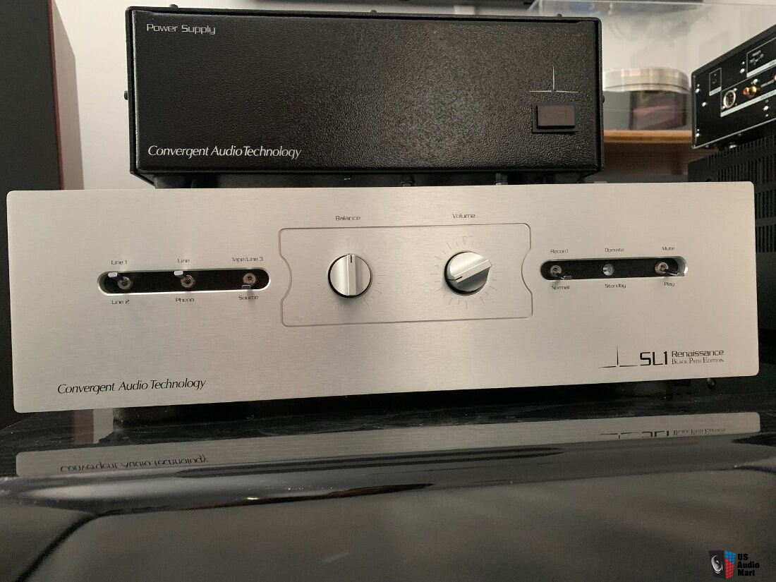 CAT SL1 Renaissance Black Path Preamplifier with Phono Stage Photo ...