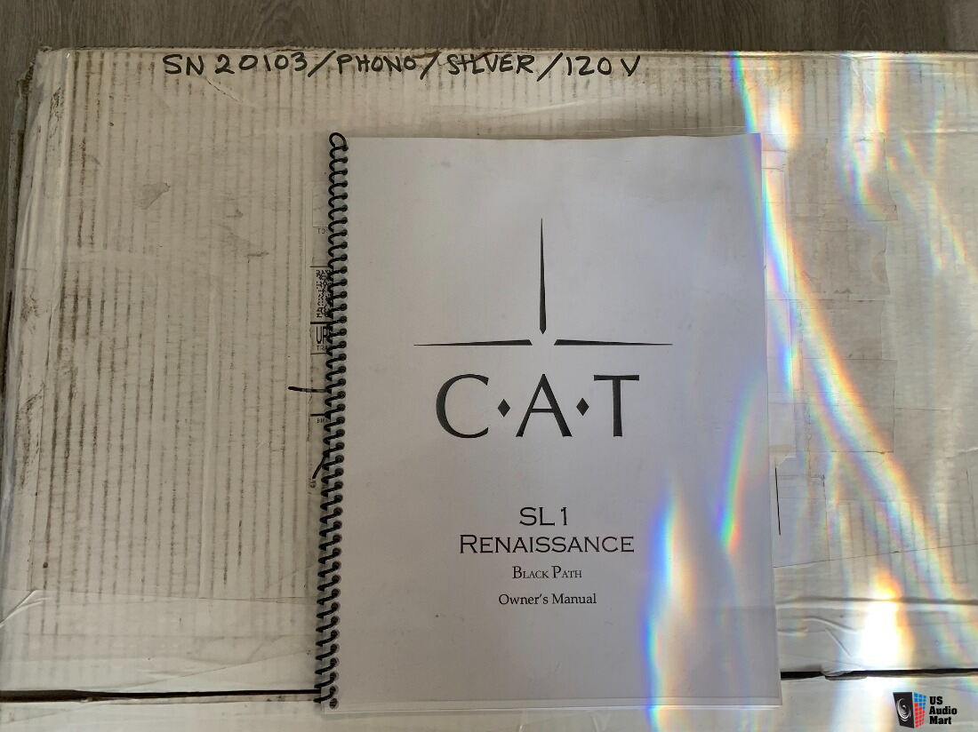 CAT SL1 Renaissance Black Path Preamplifier Photo #4612978 - US Audio Mart