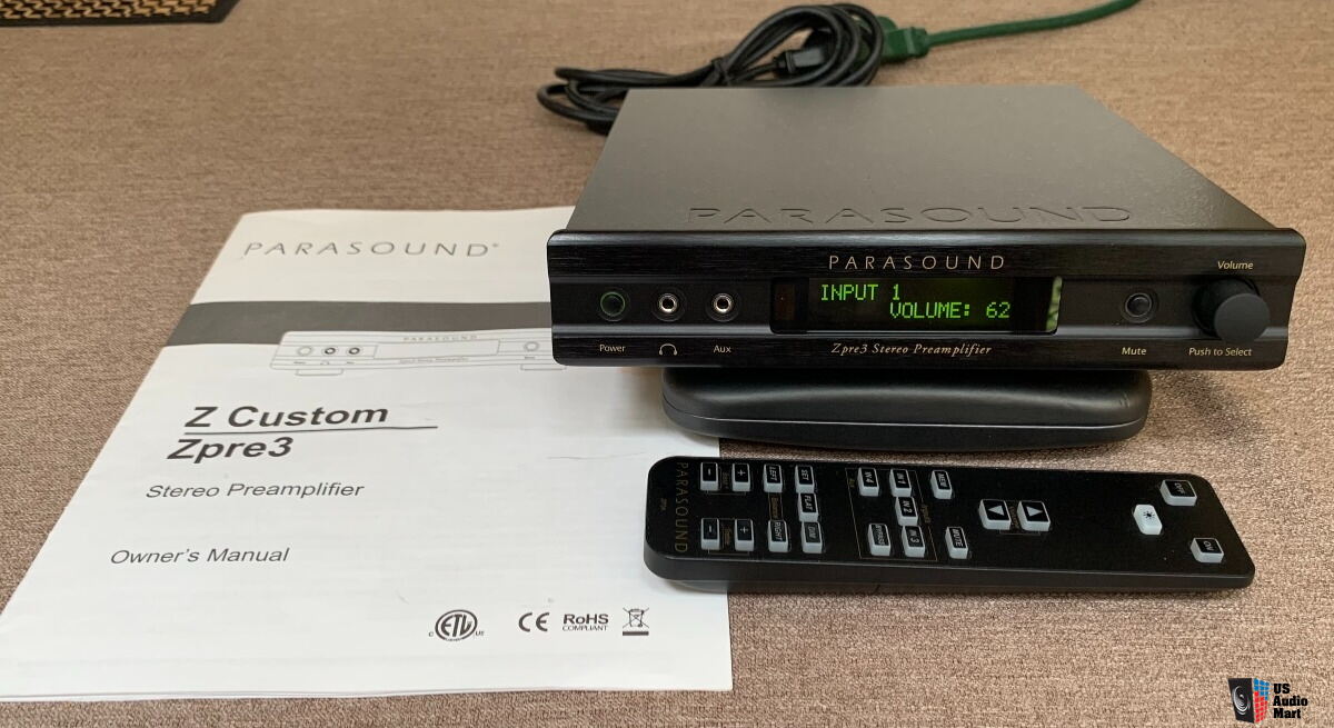 Parasound Zpre3 Preamplifier Photo #4613777 - US Audio Mart
