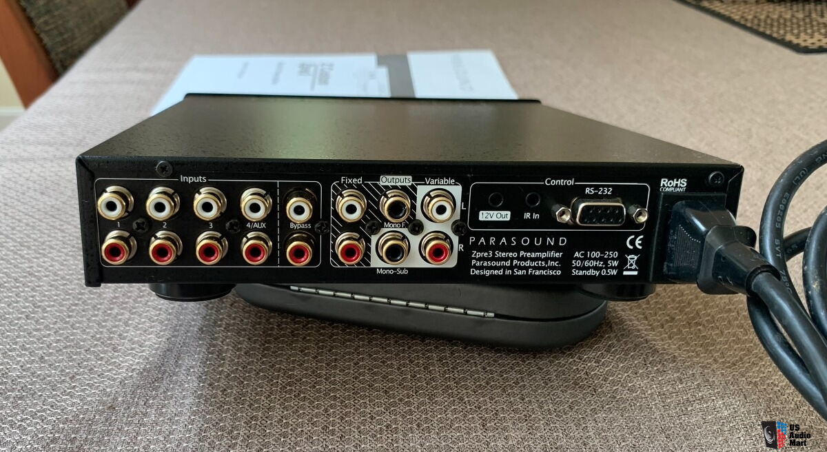 Parasound Zpre3 Preamplifier Photo #4613781 - US Audio Mart