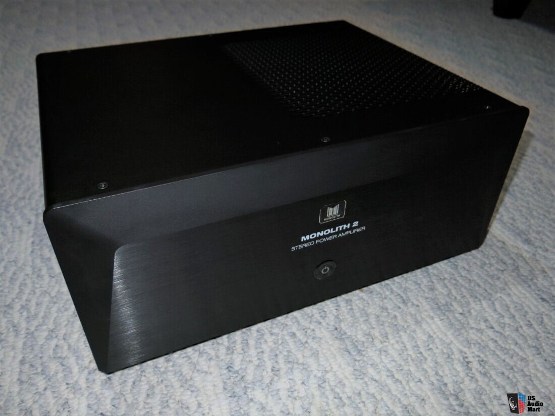 Monolith Stereo Amplifier Made in USA (Like New) Photo #4614992 - UK ...