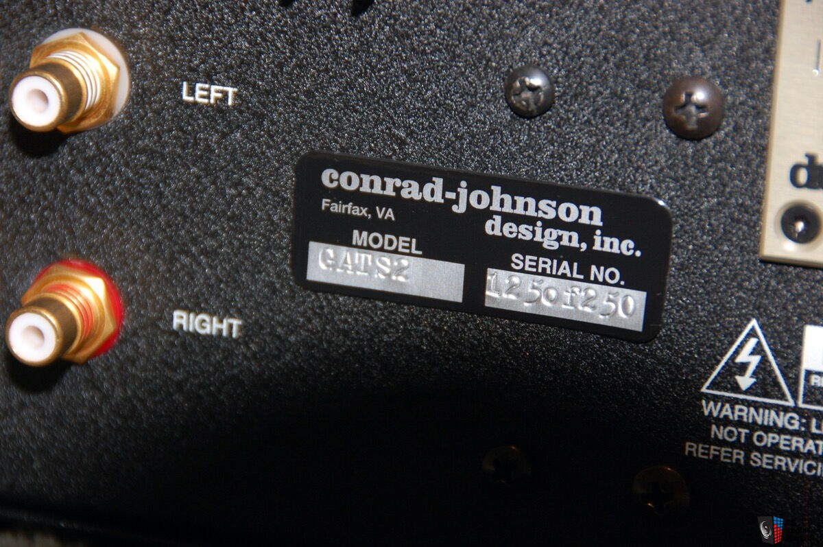 Conrad Johnson GAT Series 2 Photo #4615439 - US Audio Mart